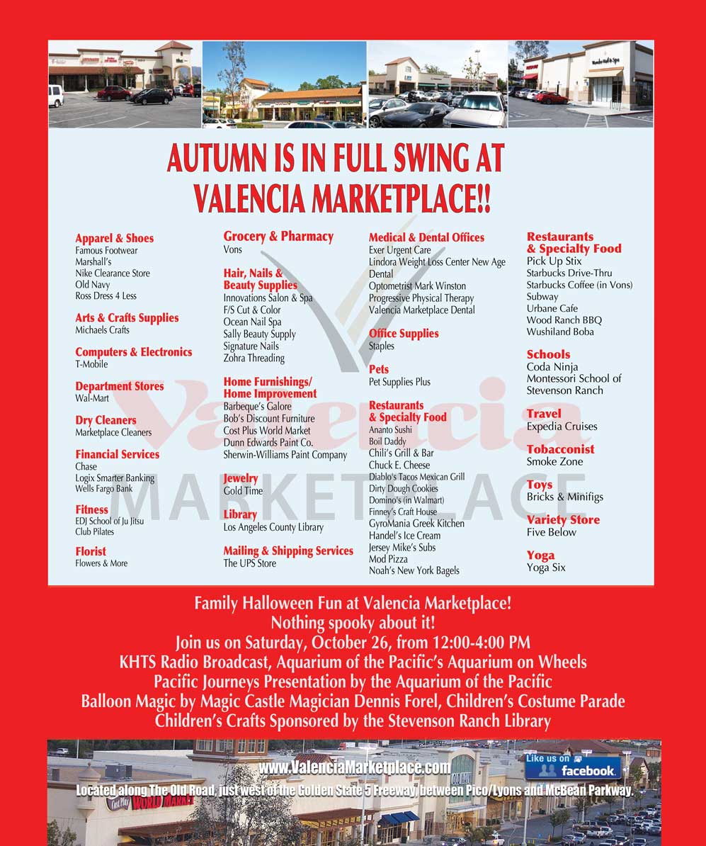 Valencia Marketplace Is Here To Serve You - Santa Clarita Magazine