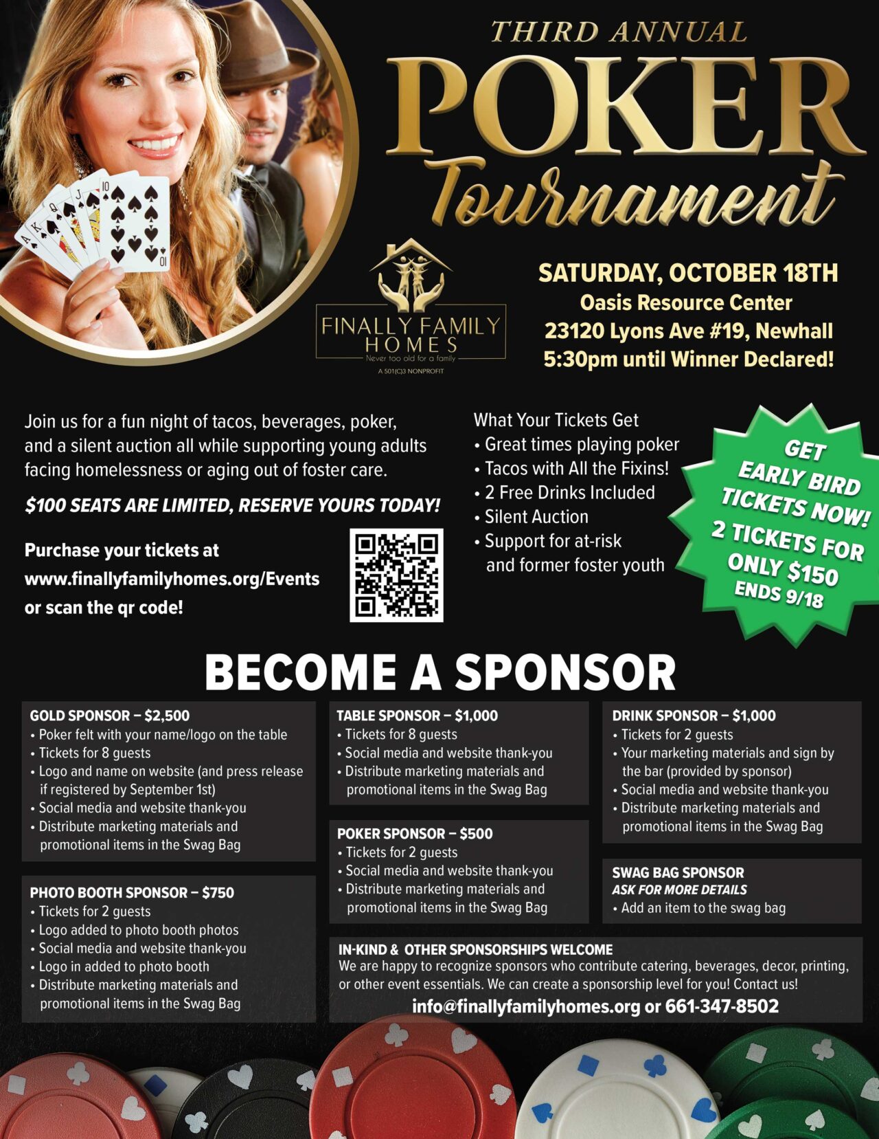 Finally Family Homes Hosts Poker Tournament to Support Young Adults in ...