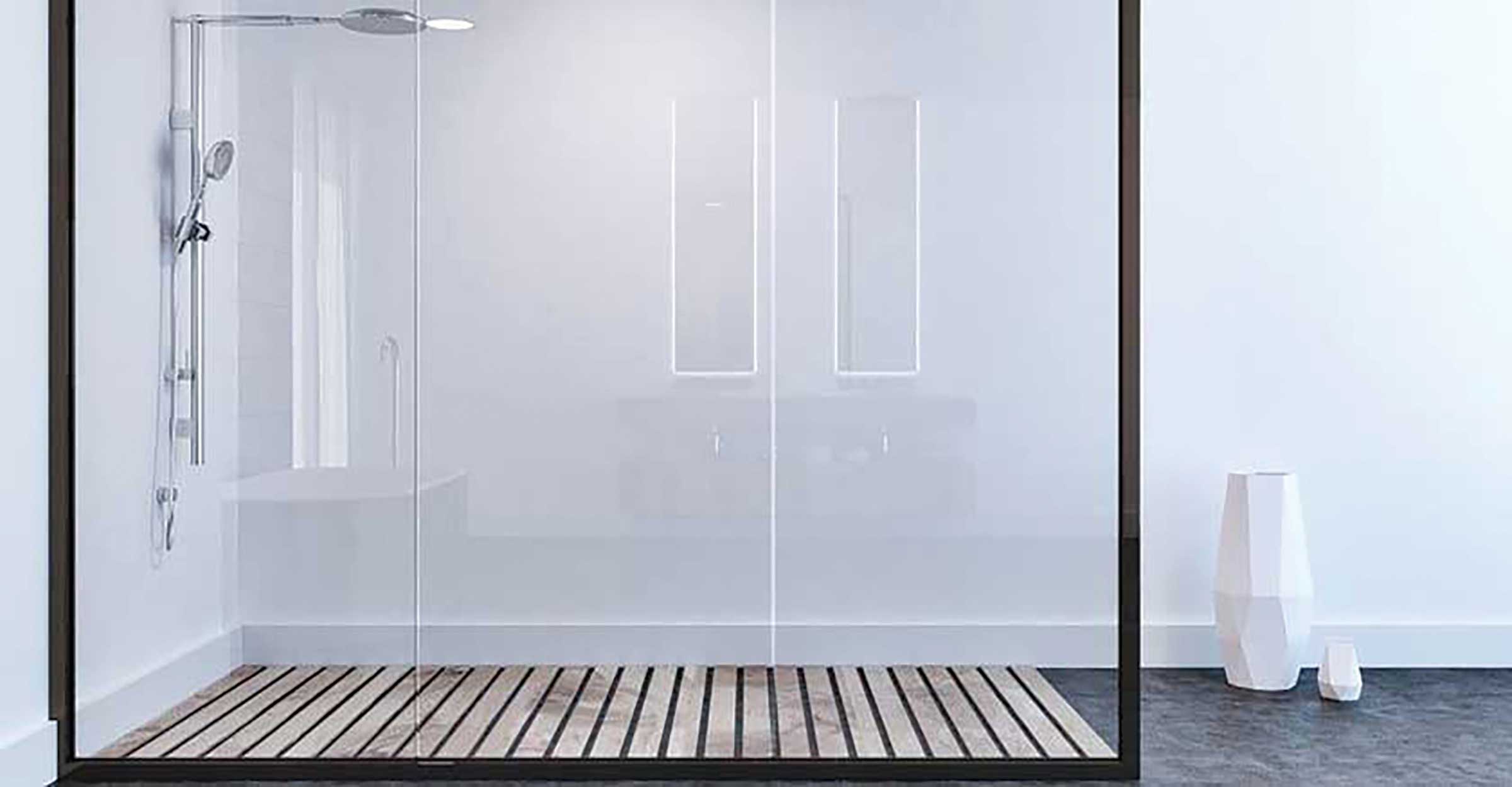 What to Consider When Replacing Glass Shower Doors - Valencia Custom ...